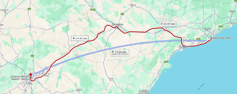 Tren de Barcelona a Madrid * [2026 ]