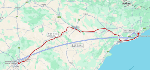 Tren de Madrid a Barcelona * [2026 ]