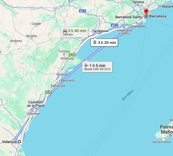 Tren de Valencia a Barcelona * [2026 ]